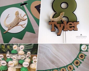 Bearded Dragon Birthday - Etsy