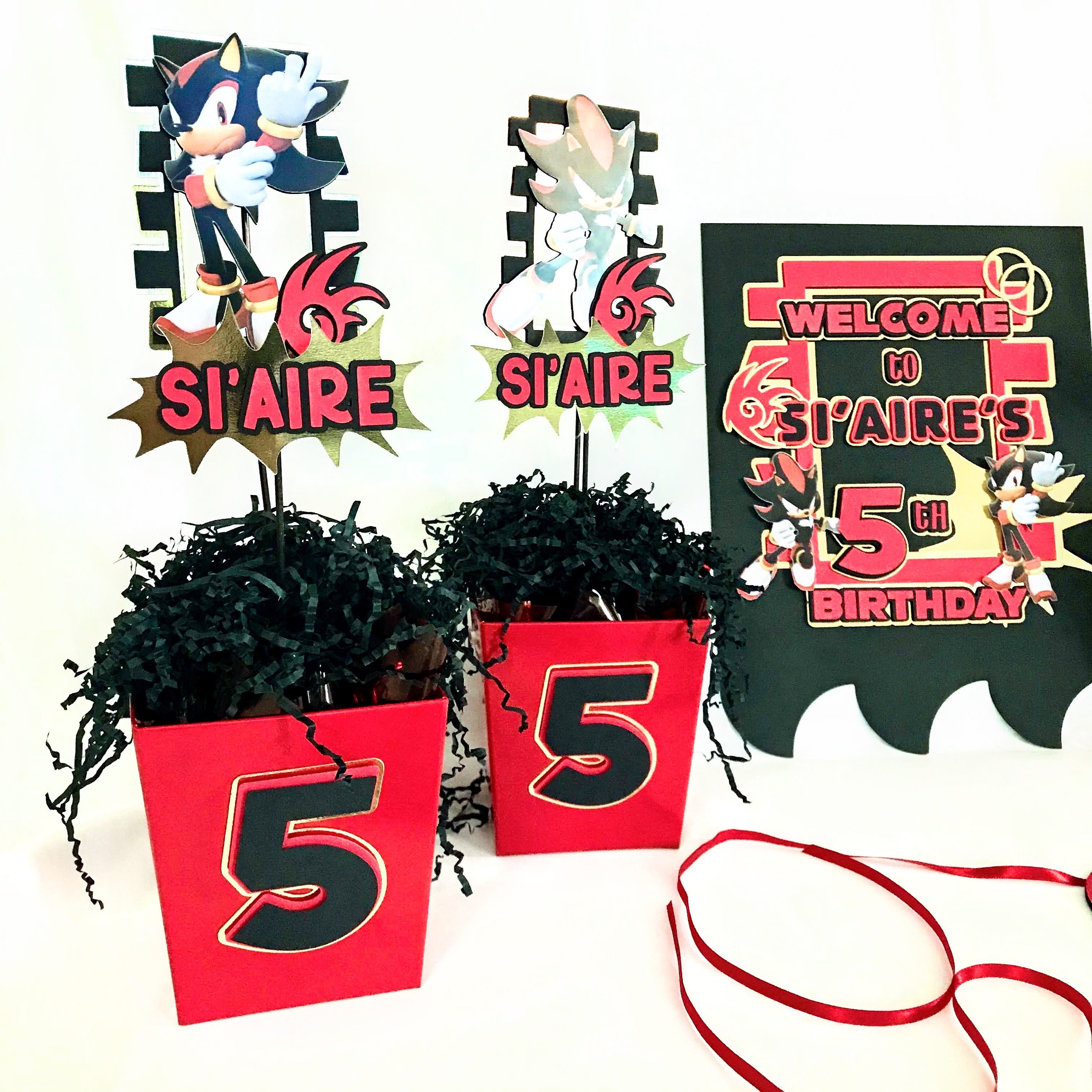 Shadow Birthday Party Decorations Shadow Party Supplies - Etsy