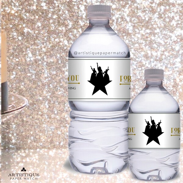 Hamilton Water Bottle - Etsy