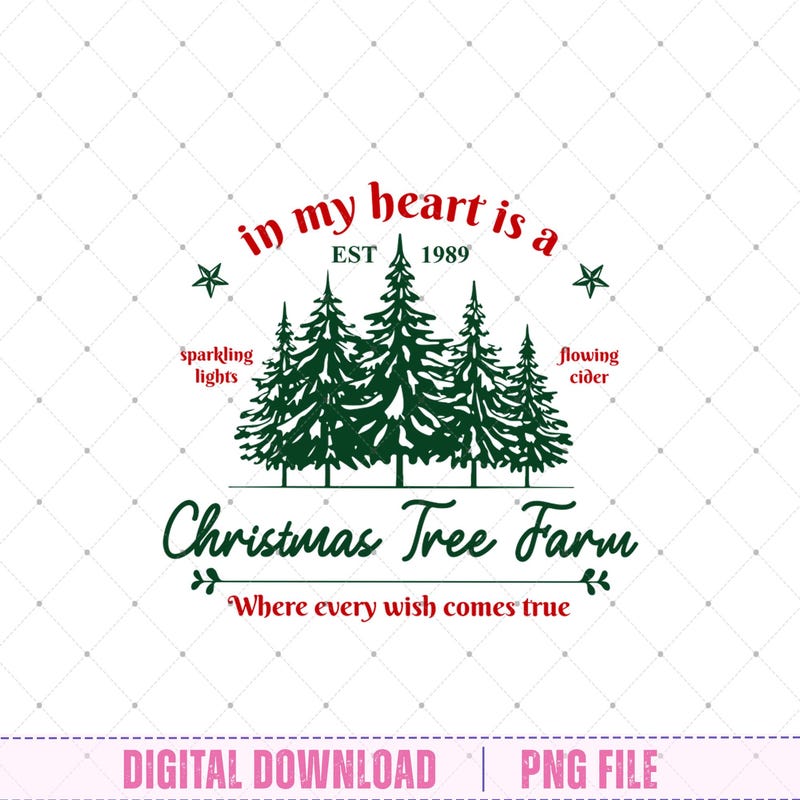 Heart on a Christmas Tree - Etsy