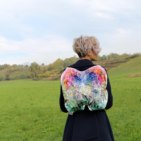 Angel Wings Backpack - Etsy