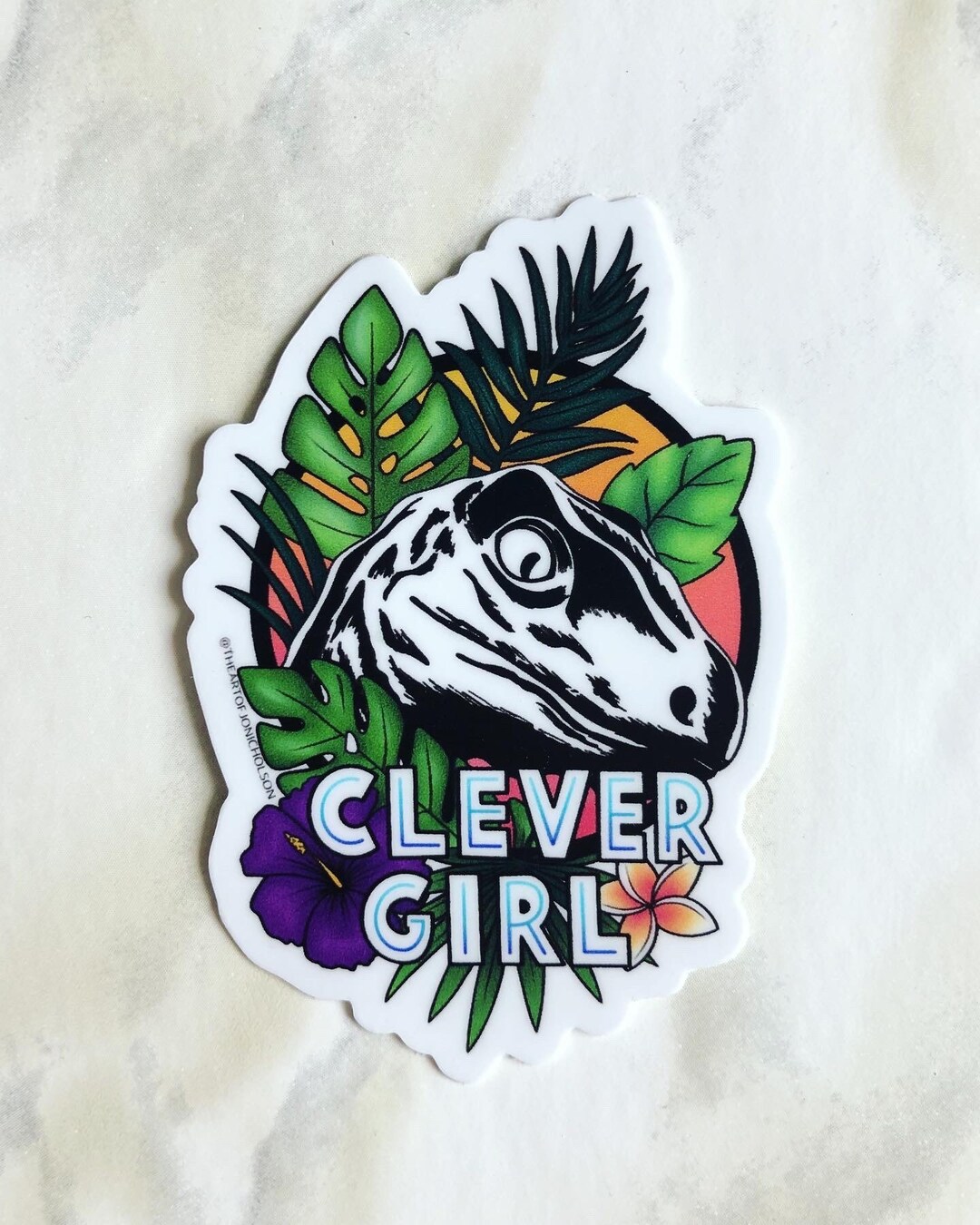 Clever Girl - 3” Sticker - Etsy
