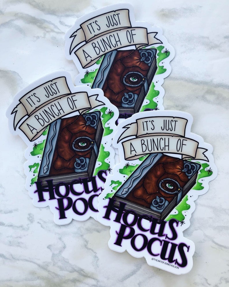 It's A Bunch of Hocus Pocus 3 Sticker | Etsy