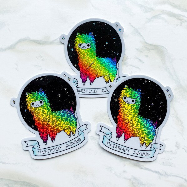 Awkward Sticker - Etsy