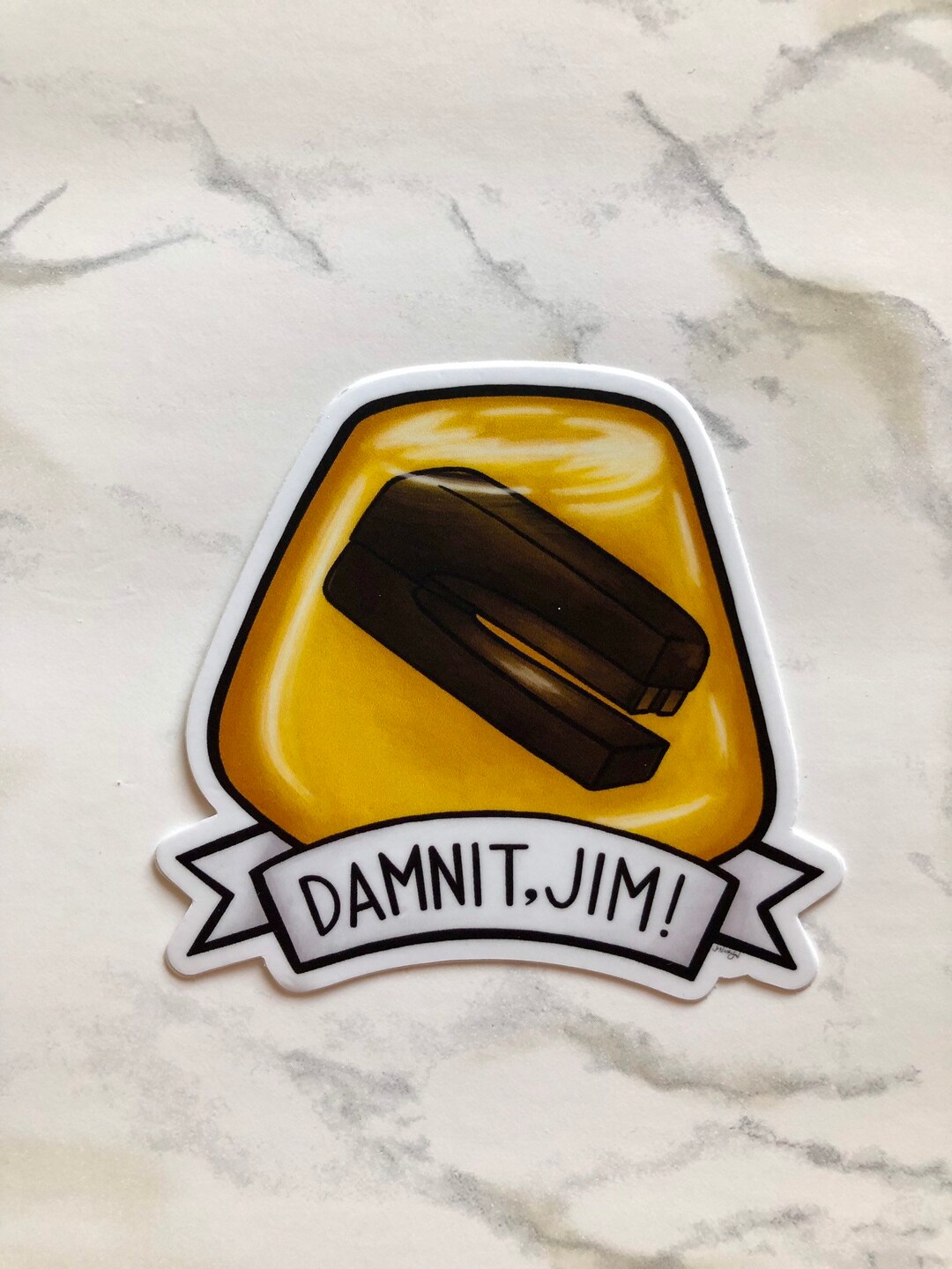 Damnit Jim 3 Sticker - Etsy