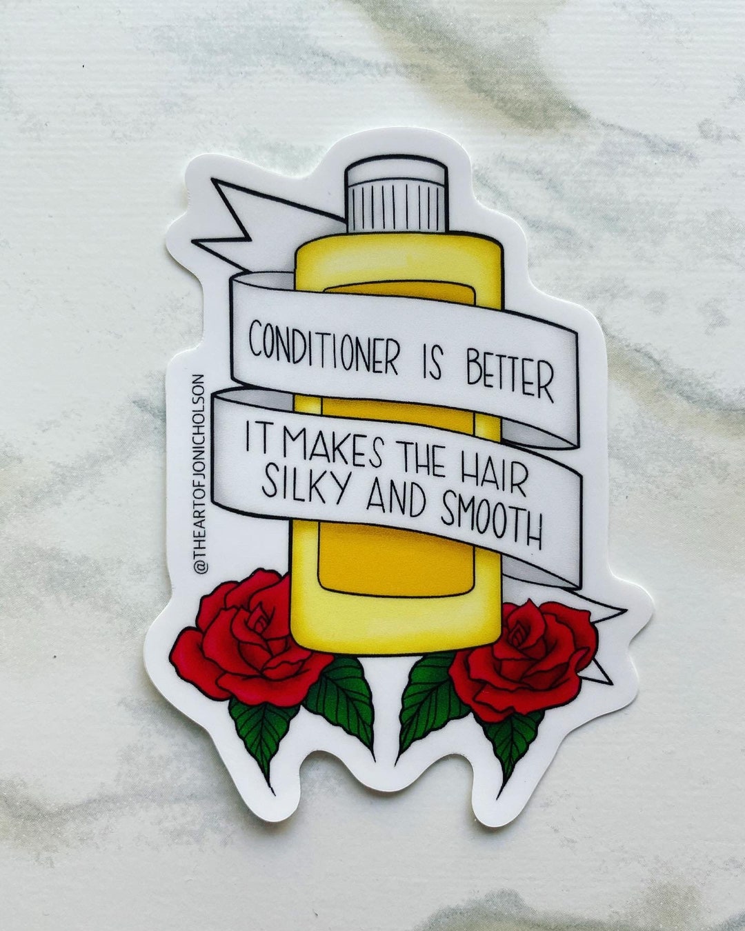 Conditioner is Better- 3” Sticker - Etsy