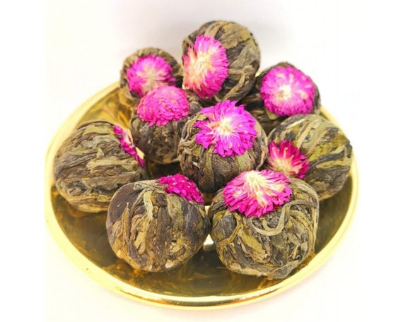 Jasmine Blooming Tea Blossom Herbal Tea Infusion | Etsy