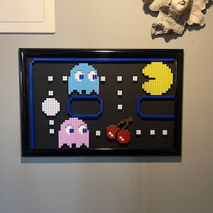 Pac Man Pixel Art - Etsy UK