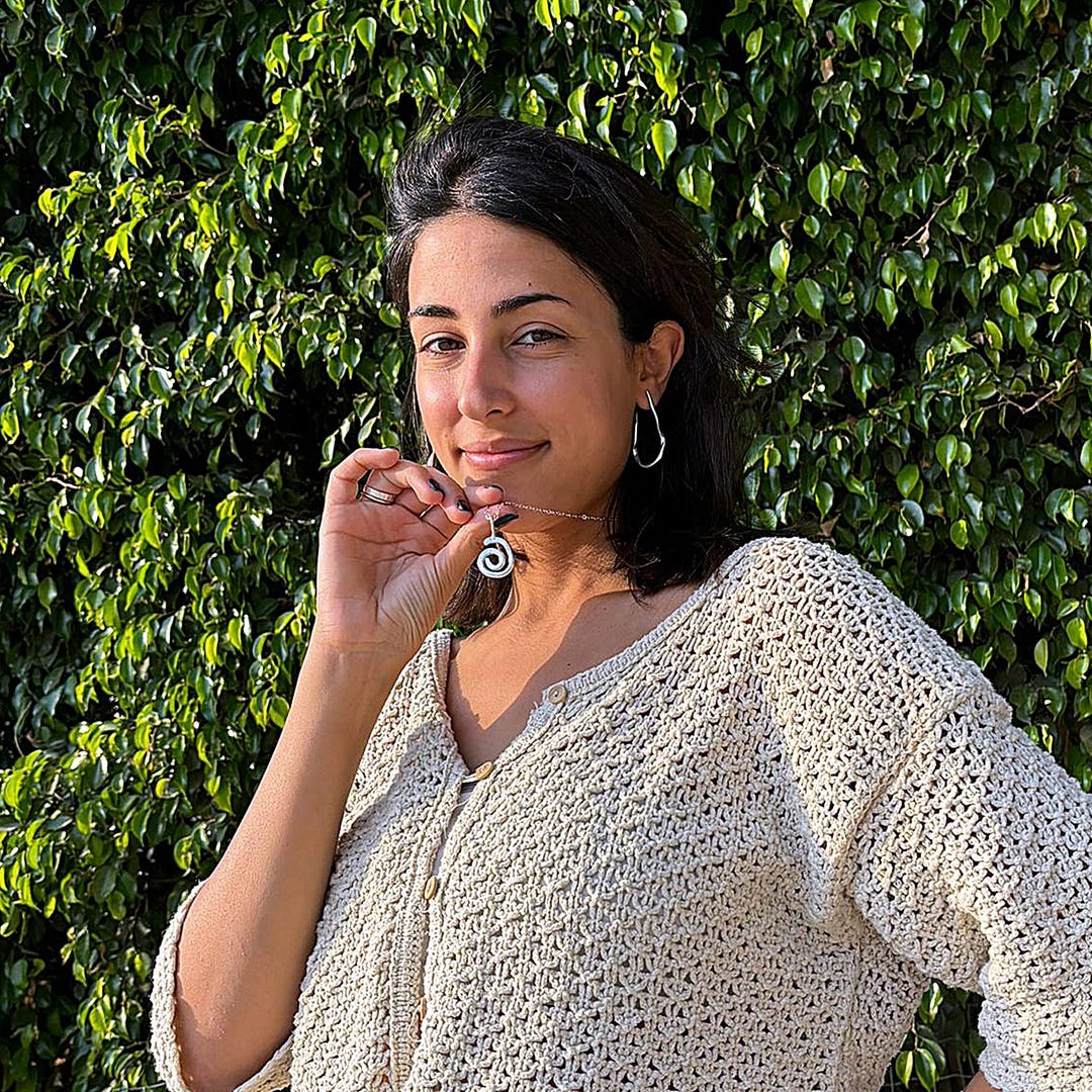 Sterling Silver Spiral Necklace Solid 925, Greek Swirl Pendant Necklace ...