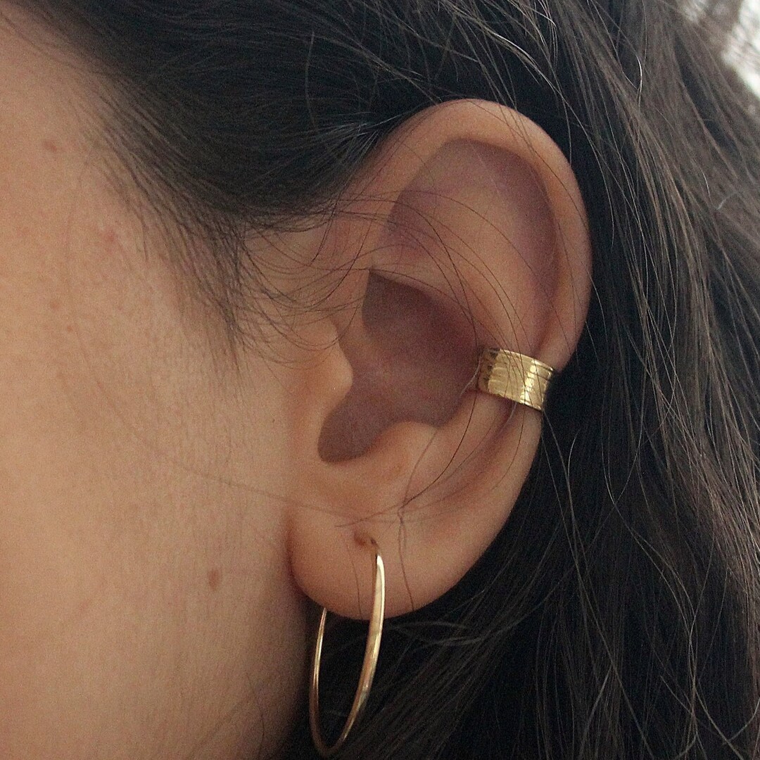 Upper Ear Earring, Gold / Silver Ear Cuff No Piercing - Etsy