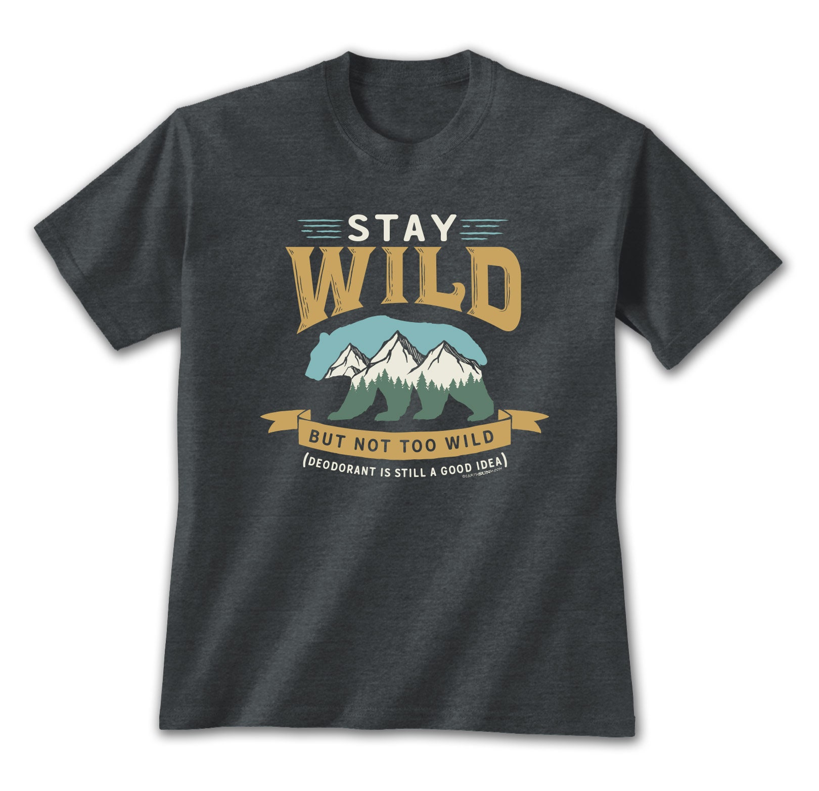 Wild T-Shirt Graphic Tee Stay Wild But Not Too Wild | Etsy