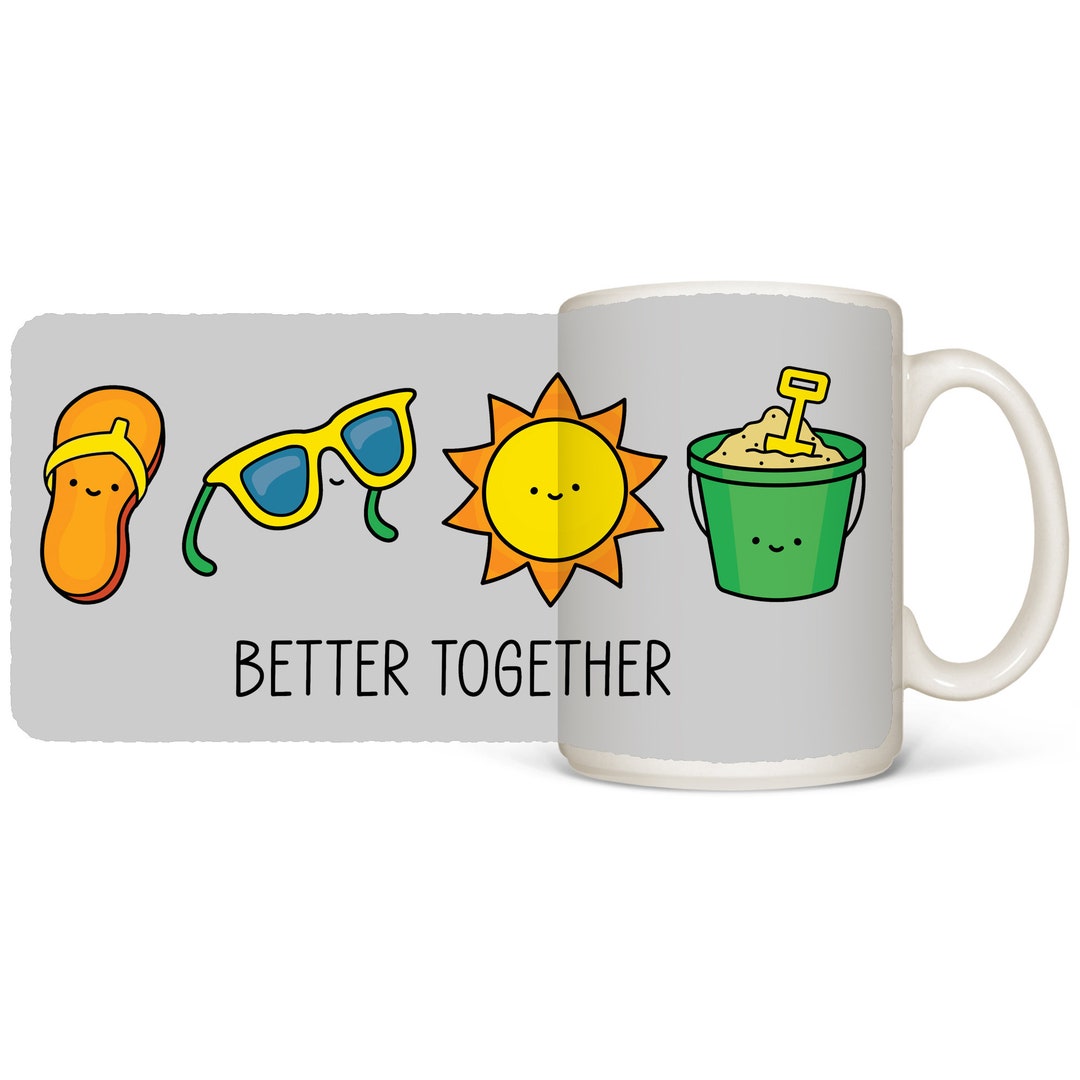 Better Together Beach Beach Cup Coffee Mug Nature Lover Better Together ...