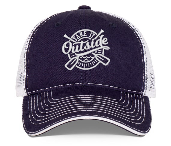 Lake Hat Trucker Hats Paddleboarding Embroidered - Etsy