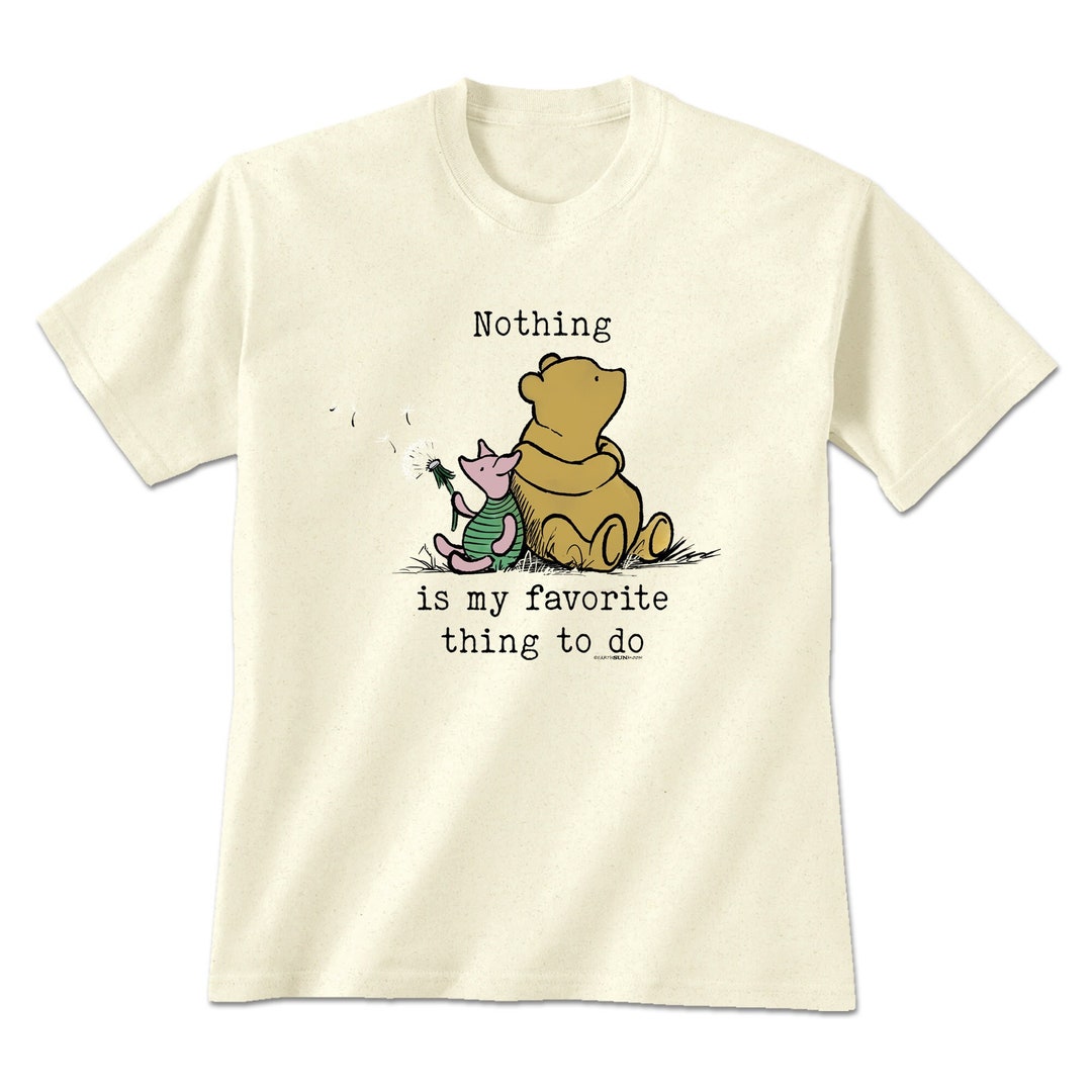 Winnie the Pooh Shirt | Favorite Thing to Do | Pooh Bear Shirt | Lazy ...