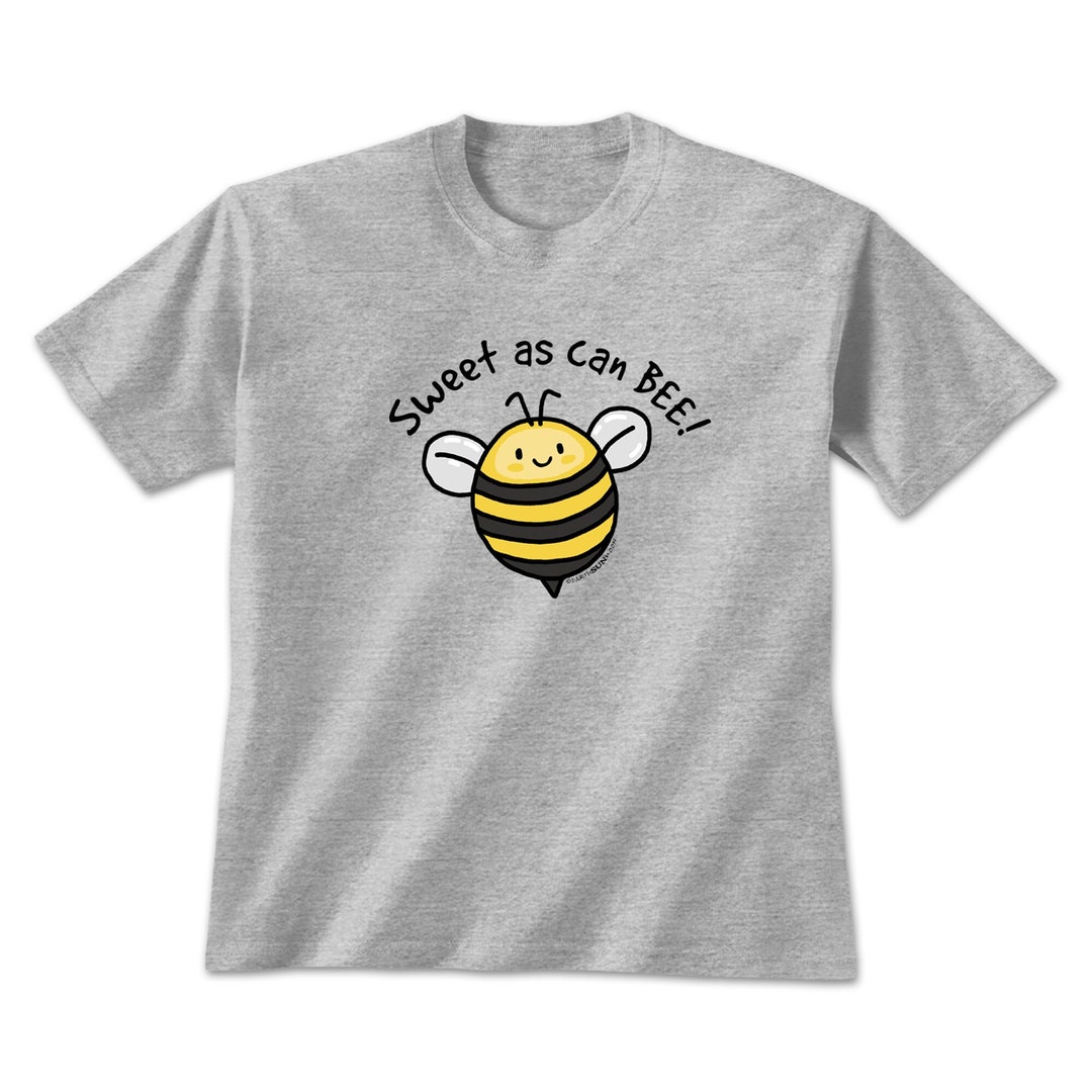 Kids Bee Shirt | Sweet as Can Bee | Kids Tee | Bumble Bees | Gardening ...