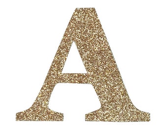 Glitter Letters | Etsy