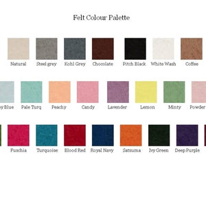 Iron on Felt Applique Letters 15cm/iron on Felt Letters/felt Iron on ...