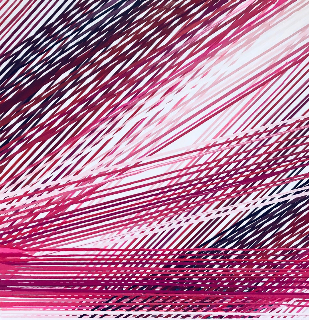 Don't Cross the Red Line - Etsy