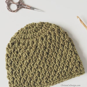 Matteo Beanie Crochet Pattern - Intermediate Aran Yarn PDF - Etsy