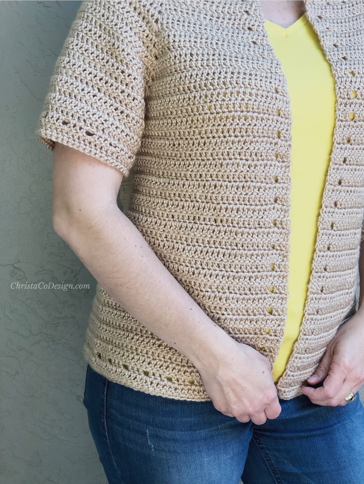 Crochet Pattern the Spring Cardi Crochet Cardigan 3/4 - Etsy