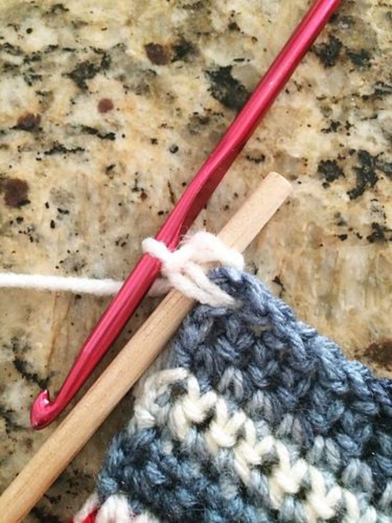 Easy Crochet US Flag Pattern PDF - Aran Yarn - Stripes & Colorwork - Etsy