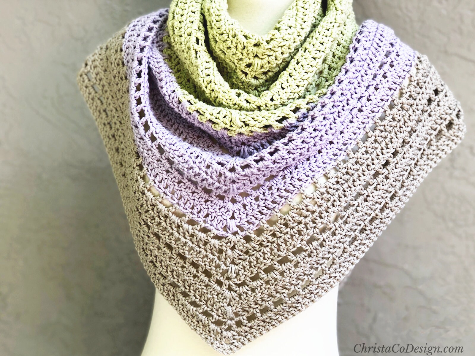 Crochet Pattern Lilla Shawl Crochet Shawl Pattern Triangle - Etsy