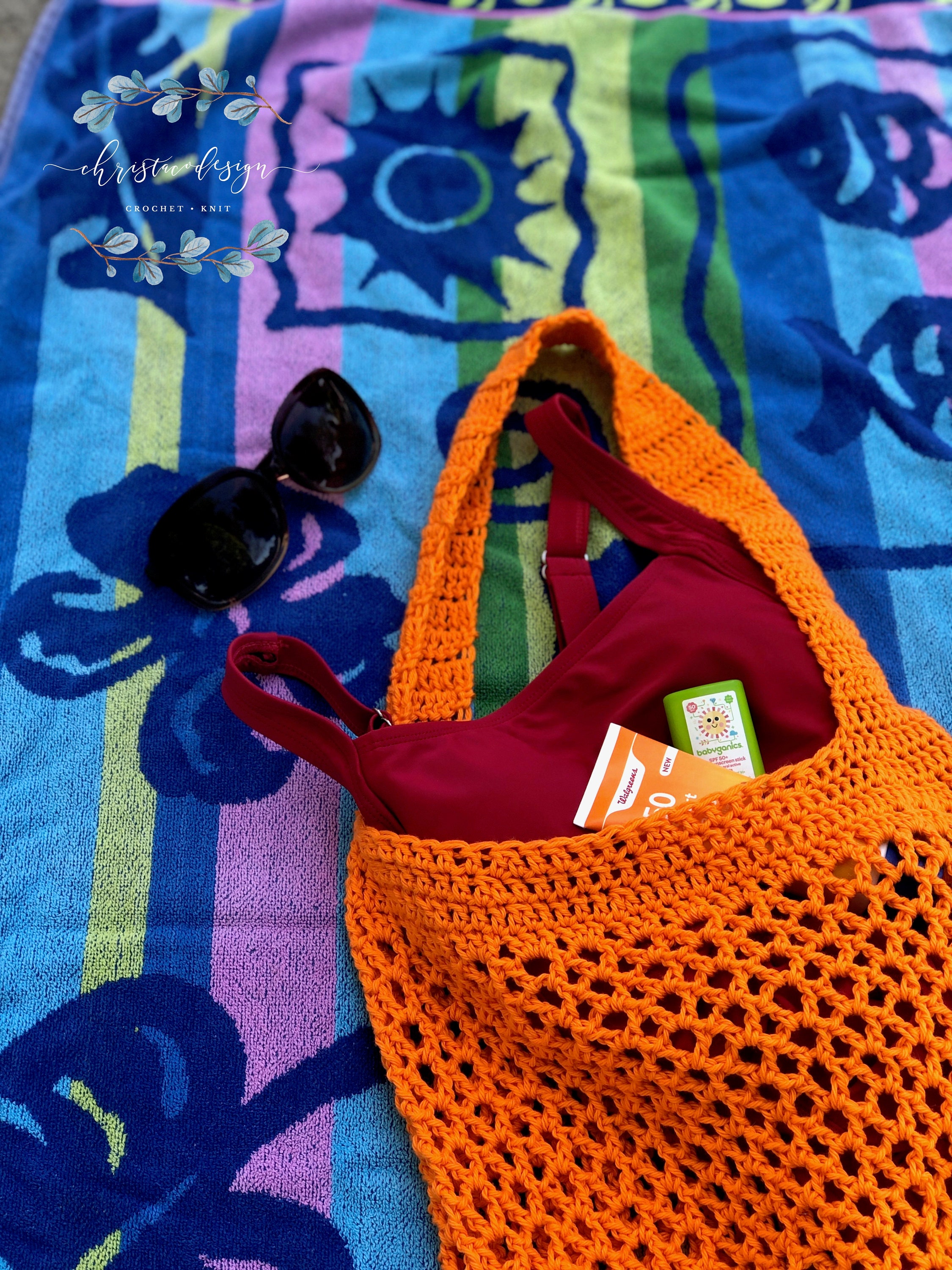 Crochet La via Bag Pattern - Intermediate Aran Yarn - Oversized Fit ...