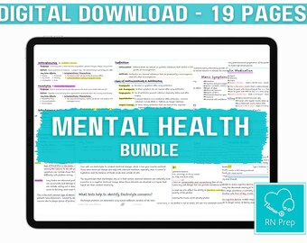 Nursing Fundamentals Bundle, Comprehensive Nurses Study Guide, Nursing ...