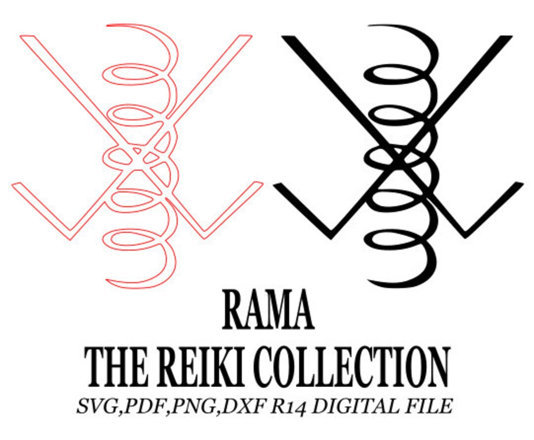 Rama reiki símbolo Descarga digital SVG, pdf, png dxf r14 archivos ...
