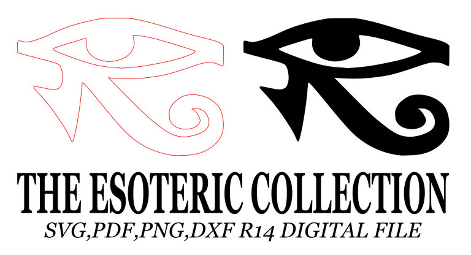 Eye of Horus Ra Digital Download Svgpdfpng Dxf R14 Files | Etsy UK