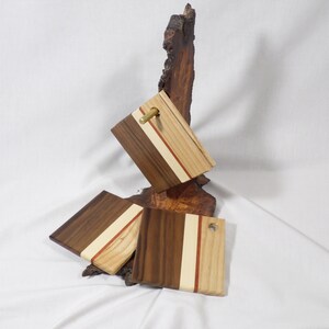 This is a Set of 4 Coasters Made Out of Desert Mesquite - Etsy