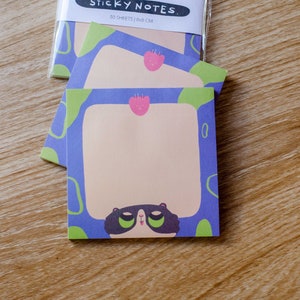 Cute Animal Sticky Notes Bundle | 50 Sheet Memo Pads - Etsy