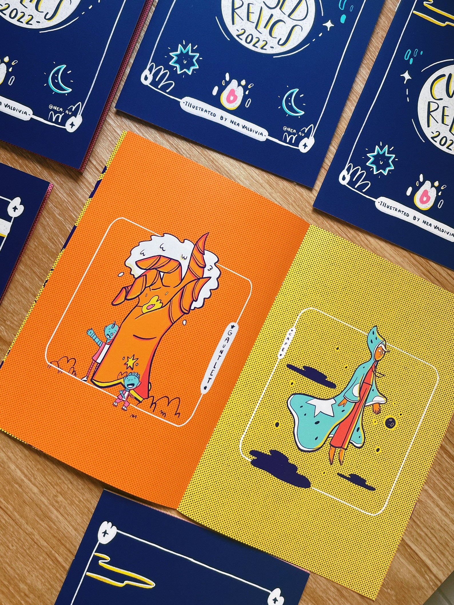 Cursedrelics Zine Illustrated Zine by Nea Valdivia - Etsy