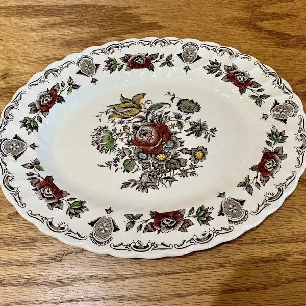 Myott Bouquet Myotts Staffordshire China - Etsy