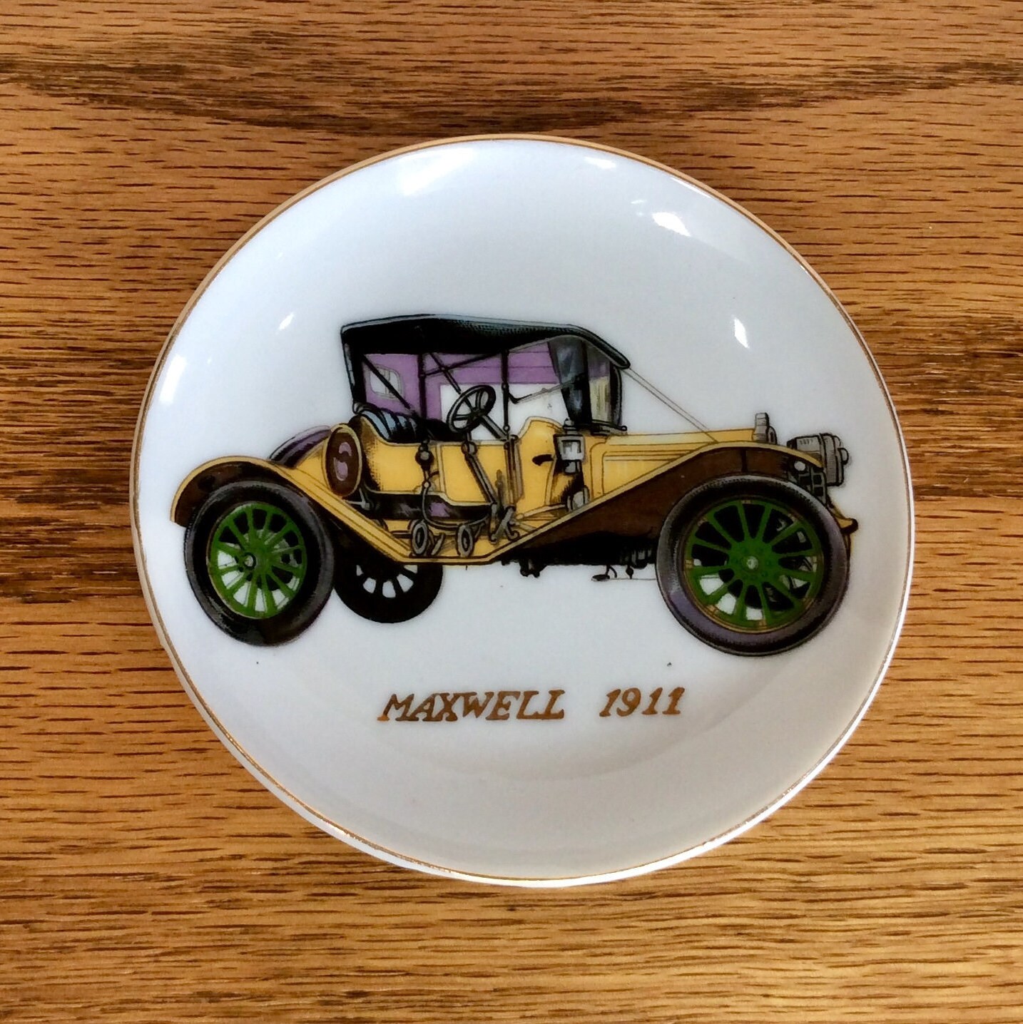 Antique Classic Cars Mini Plates Set of 4 Cadillac Ford - Etsy