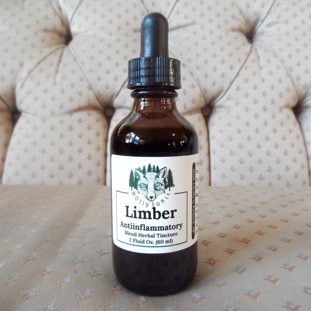 LIMBER Tincture | Inflammation Support Herbal Blend Made With Organic ...