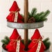 Handmade Flannel Christmas Tree Plush, Rustic Holiday Decor - Etsy
