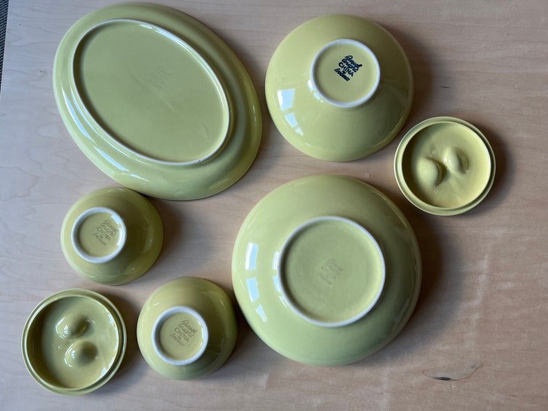 Vintage Russell Wright iroquois Serving / Entertaining China Set - Etsy