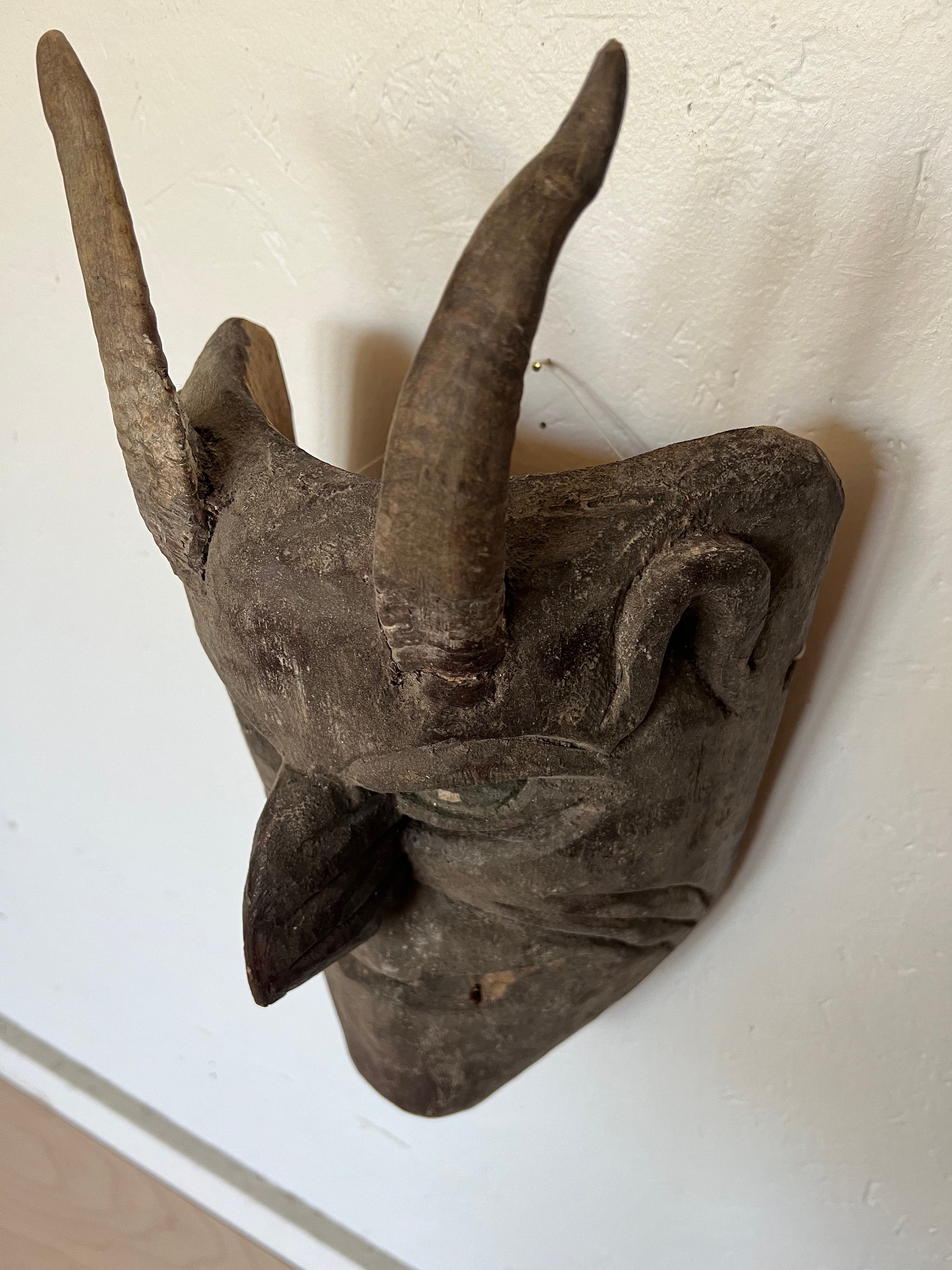 Mexican Primitive Diablo Mask - Etsy
