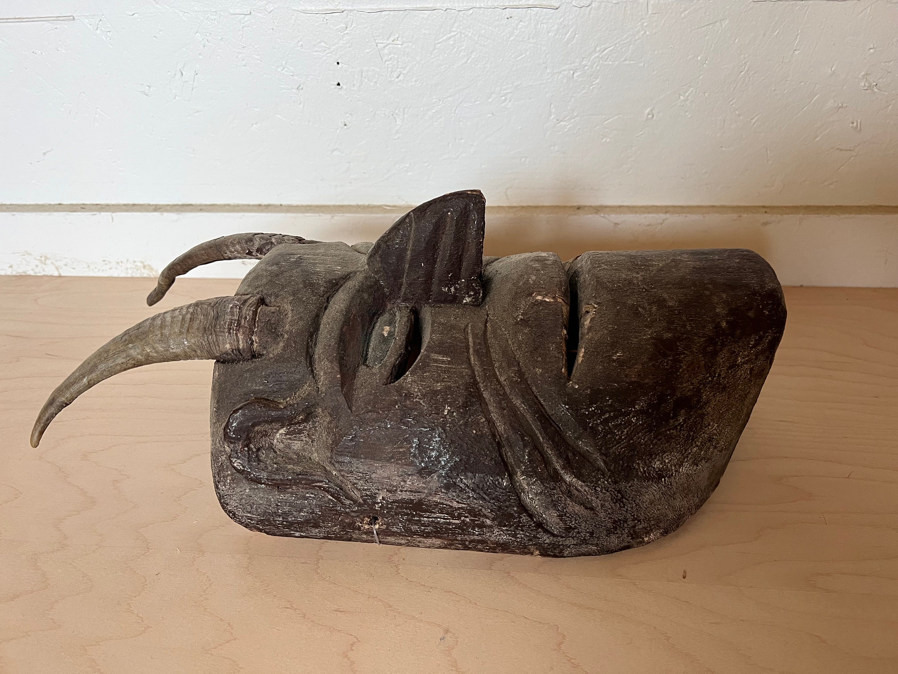 Mexican Primitive Diablo Mask - Etsy