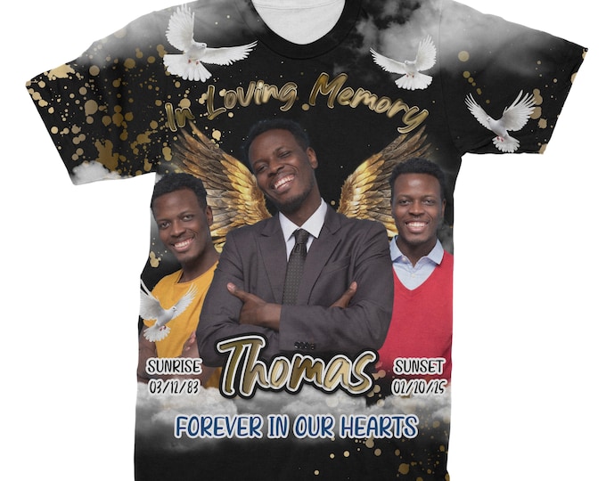 Memorial Shirt, in Loving Memory Shirts, Rest in Peace Shirts, Funeral ...