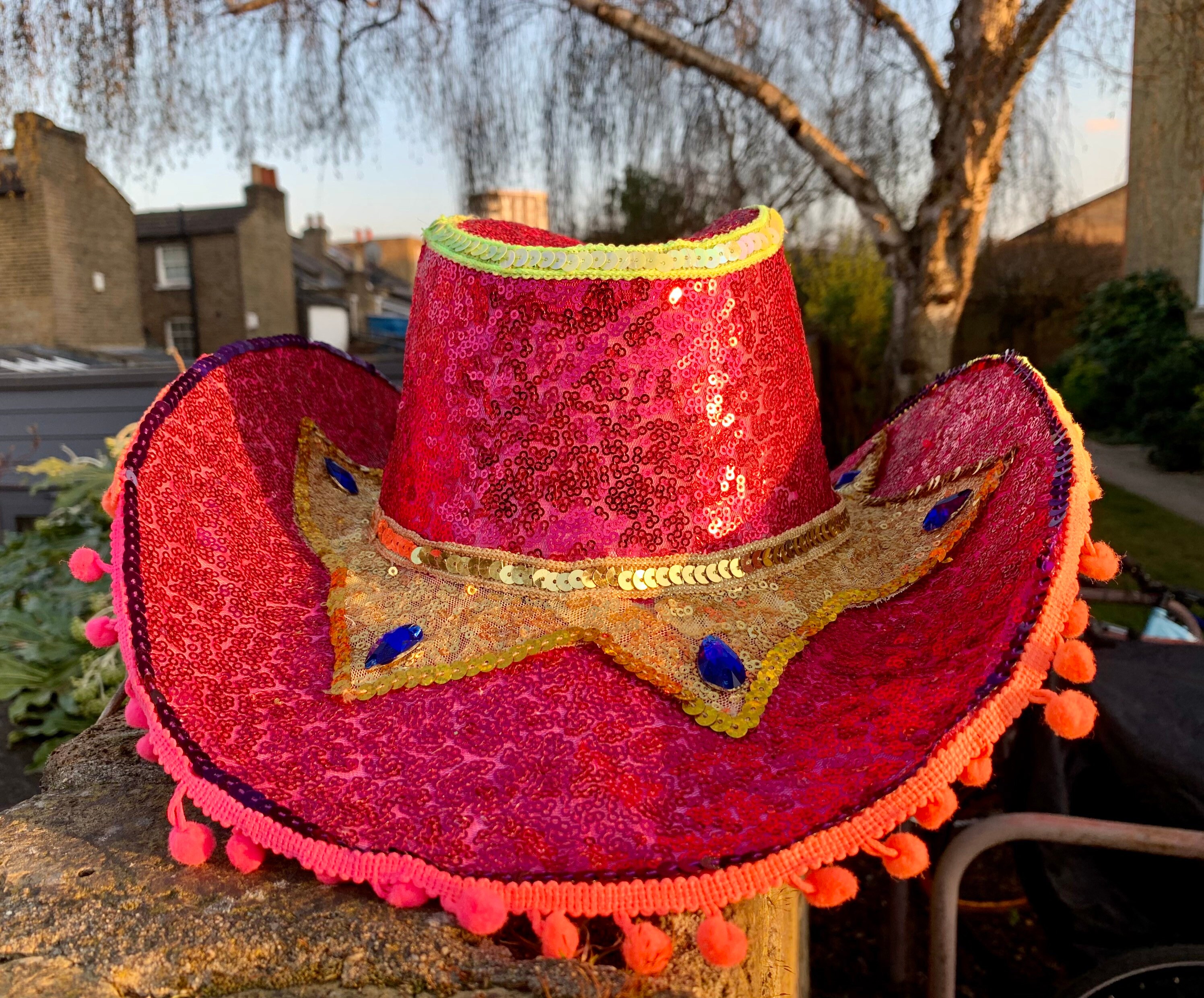 Pink & Gold Rodeo Queen Unisex Cowboy Hat Festival - Etsy Italia