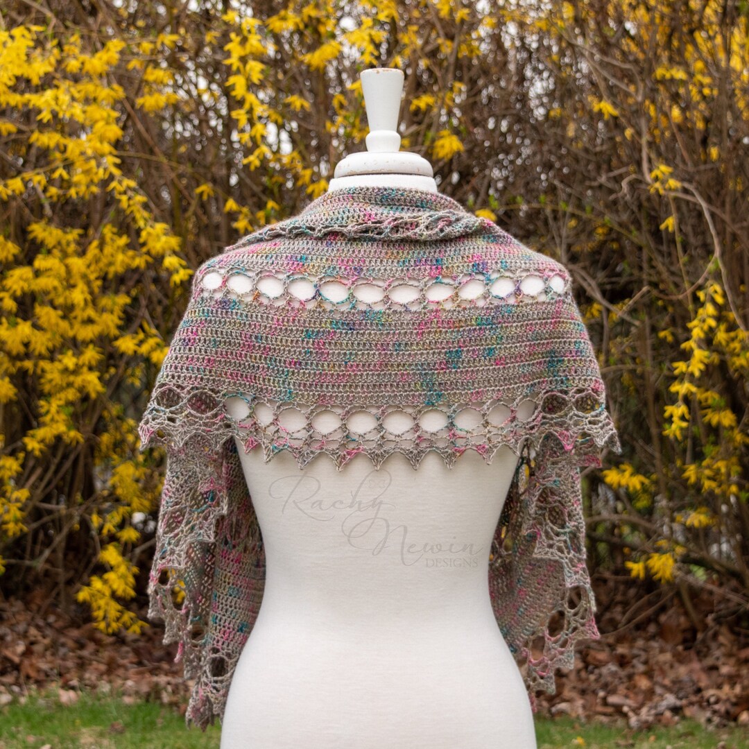 Crochet Shawl Pattern, Crochet Pattern, Shawl Pattern, Crocheted Shawl ...