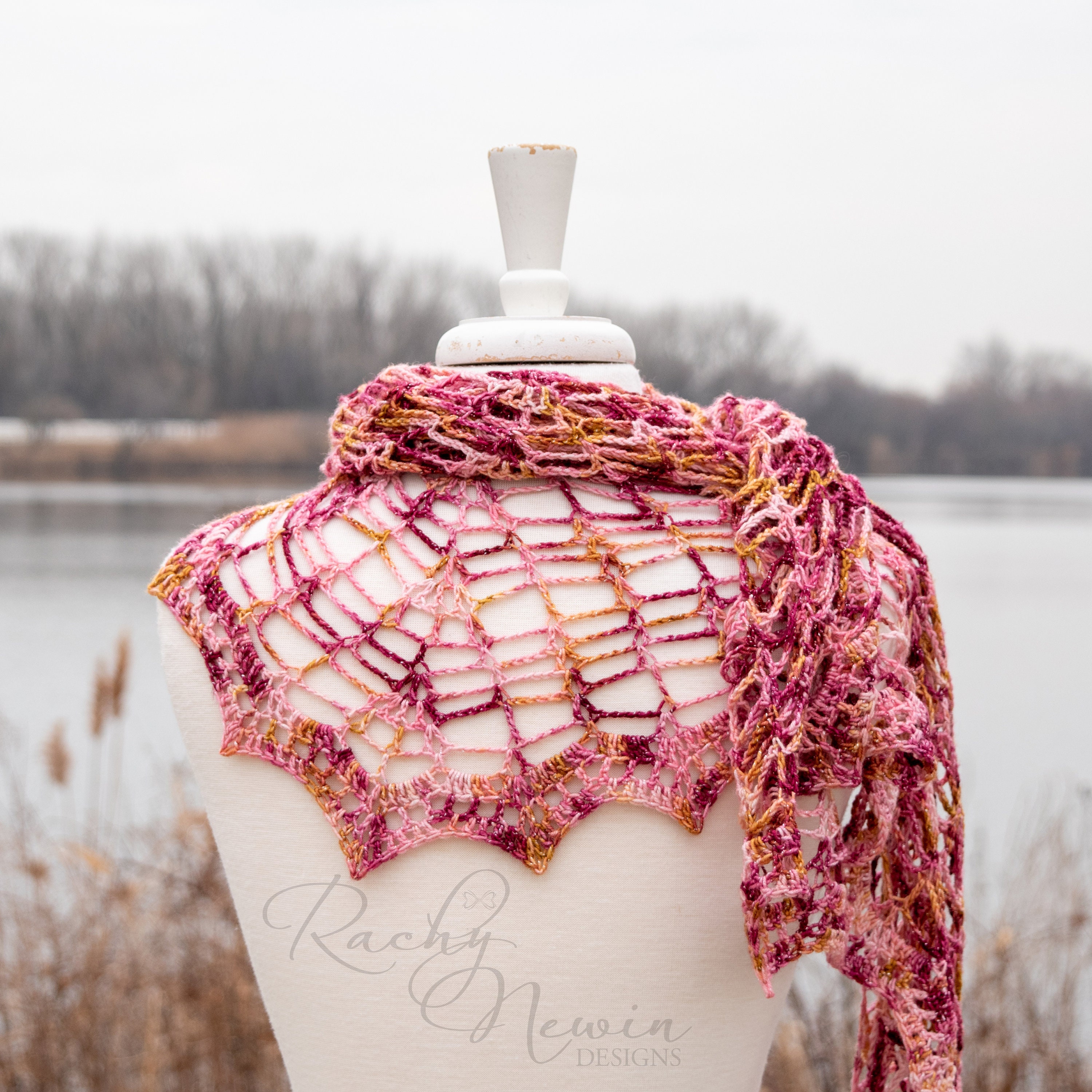 Caeli Shawl Crochet Shawl Pattern Crochet Pattern Shawl - Etsy