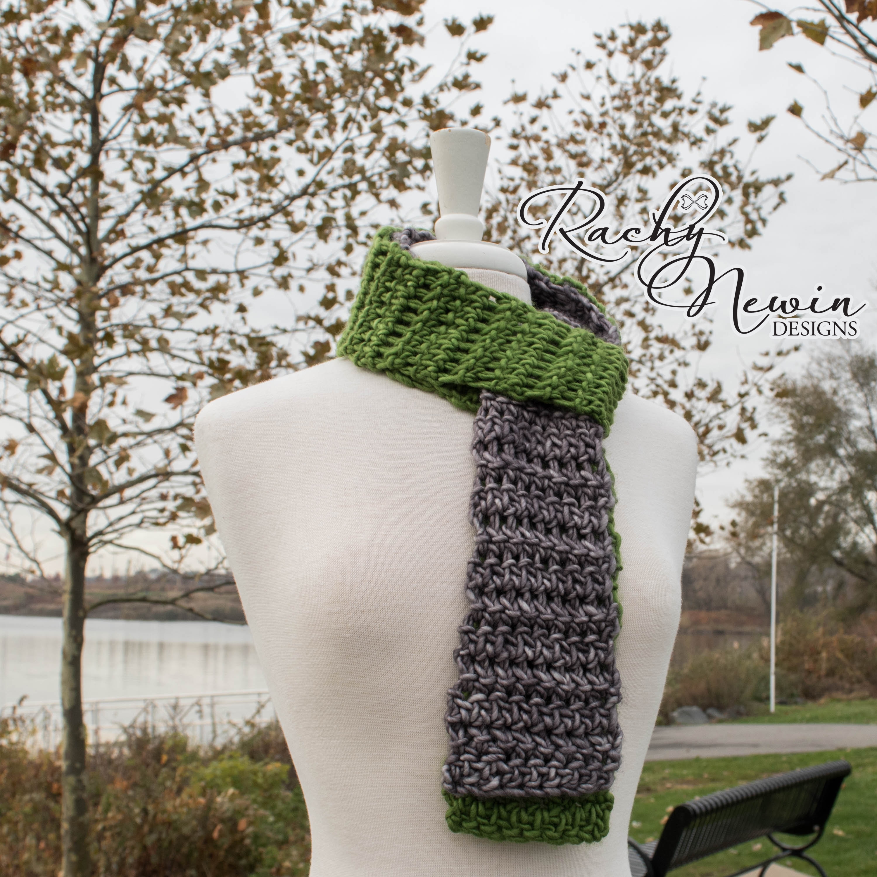 Herringbone HDC Scarf Pattern Crochet Scarf Pattern Crochet - Etsy