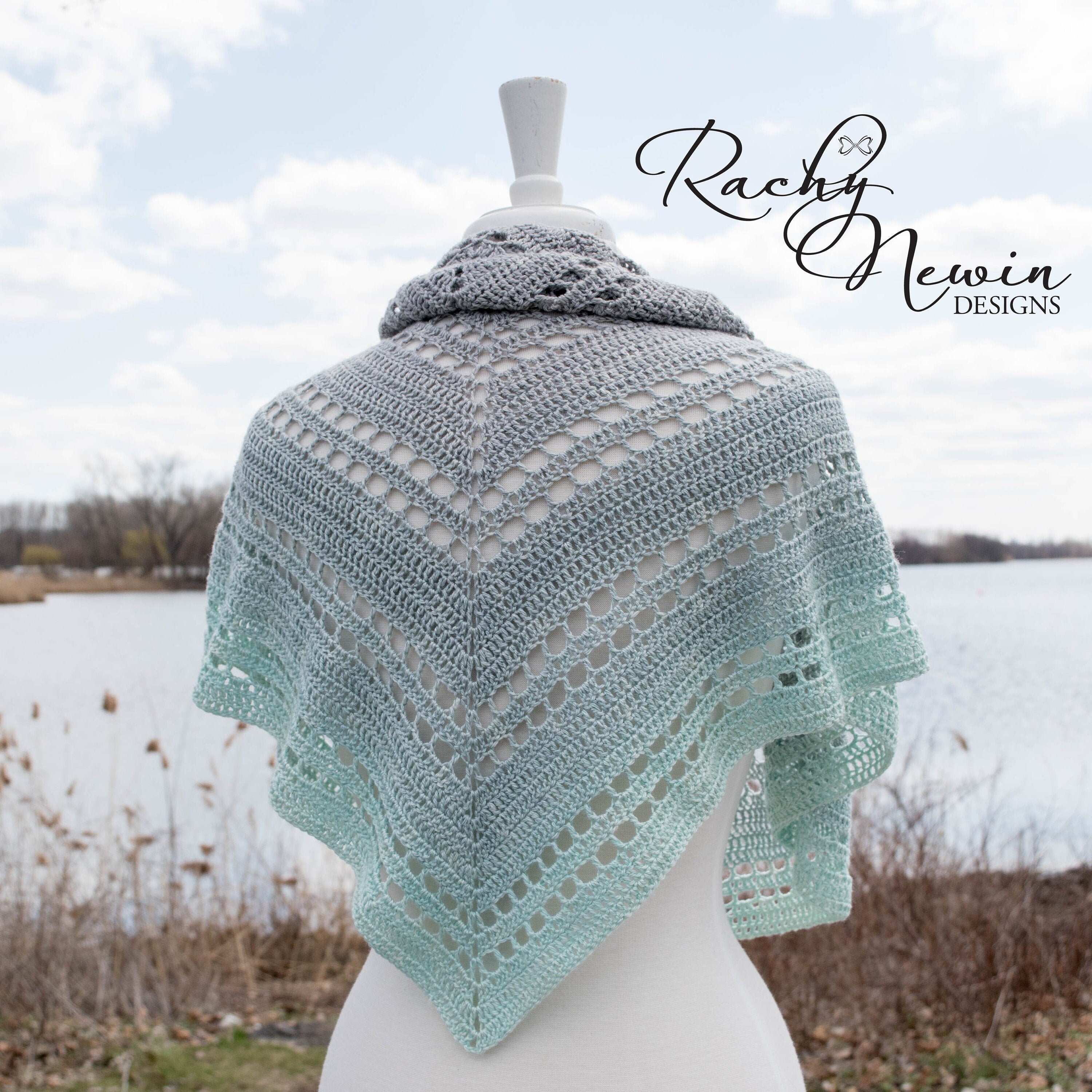 Rainy Days Shawl, Crochet Shawl Pattern, Crochet Pattern, Shawl Pattern ...