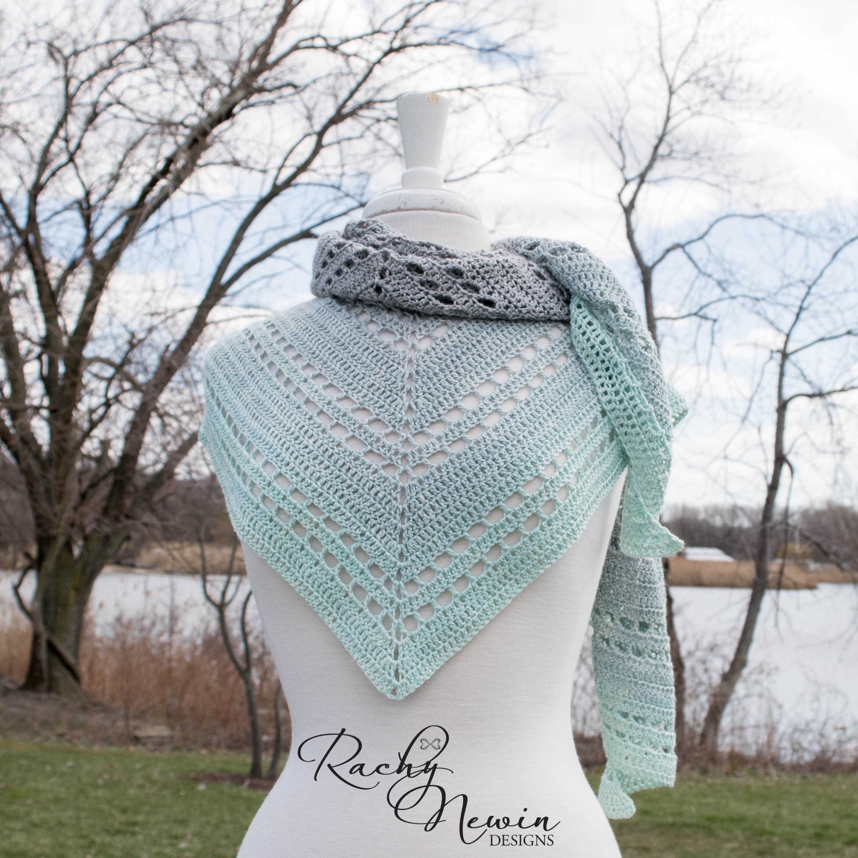 Rainy Days Shawl, Crochet Shawl Pattern, Crochet Pattern, Shawl Pattern ...