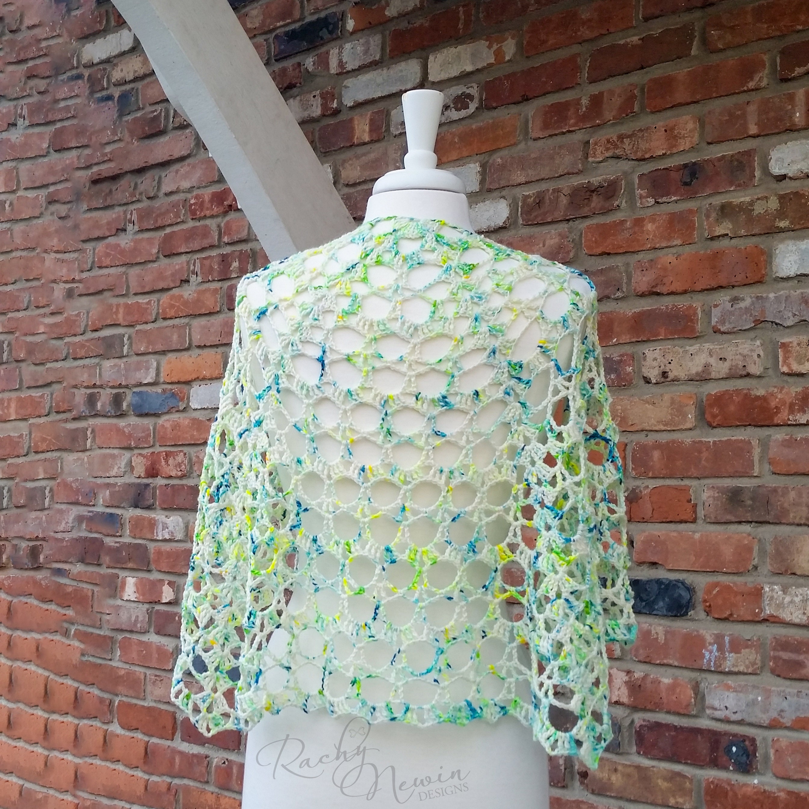 Semicolon Shawl, Crochet Shawl Pattern, Crochet Pattern, Shawl Pattern ...