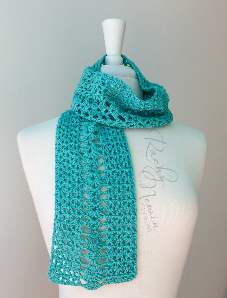 Dreamtime Spring Scarf Crochet Scarf Pattern Crochet - Etsy
