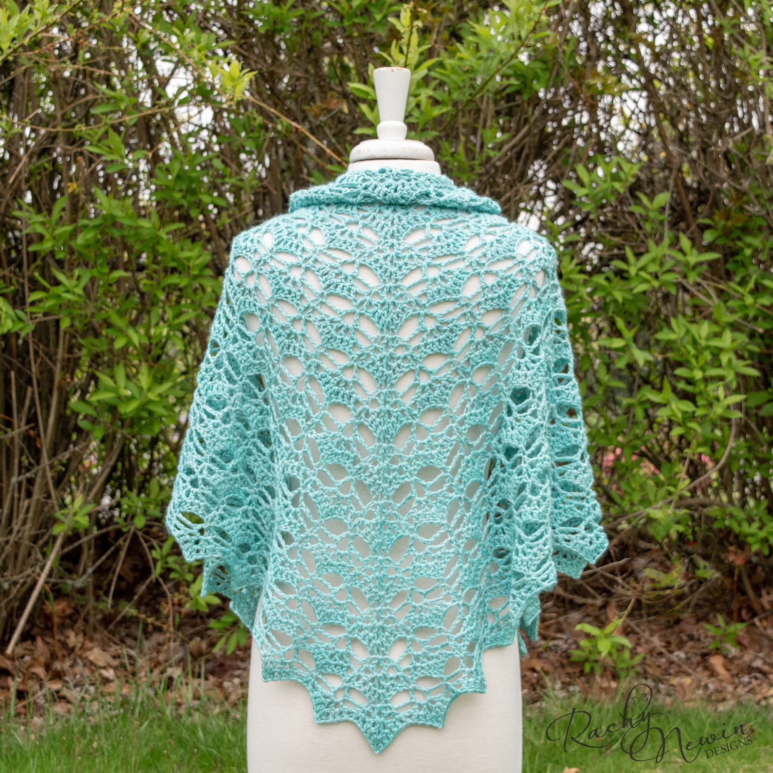 Diadem Shawl, Crochet Shawl Pattern, Crochet Pattern, Shawl Pattern ...